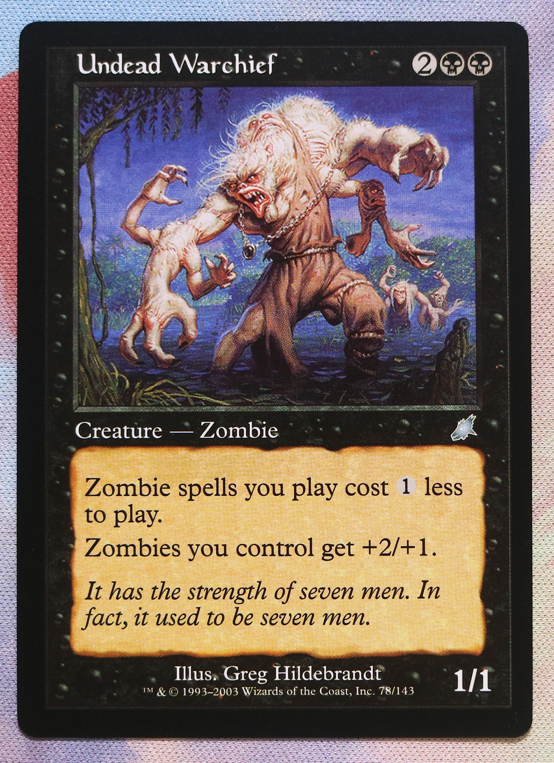 Undead Warchief Scourge (SCG) normal – Usea Magic Proxy