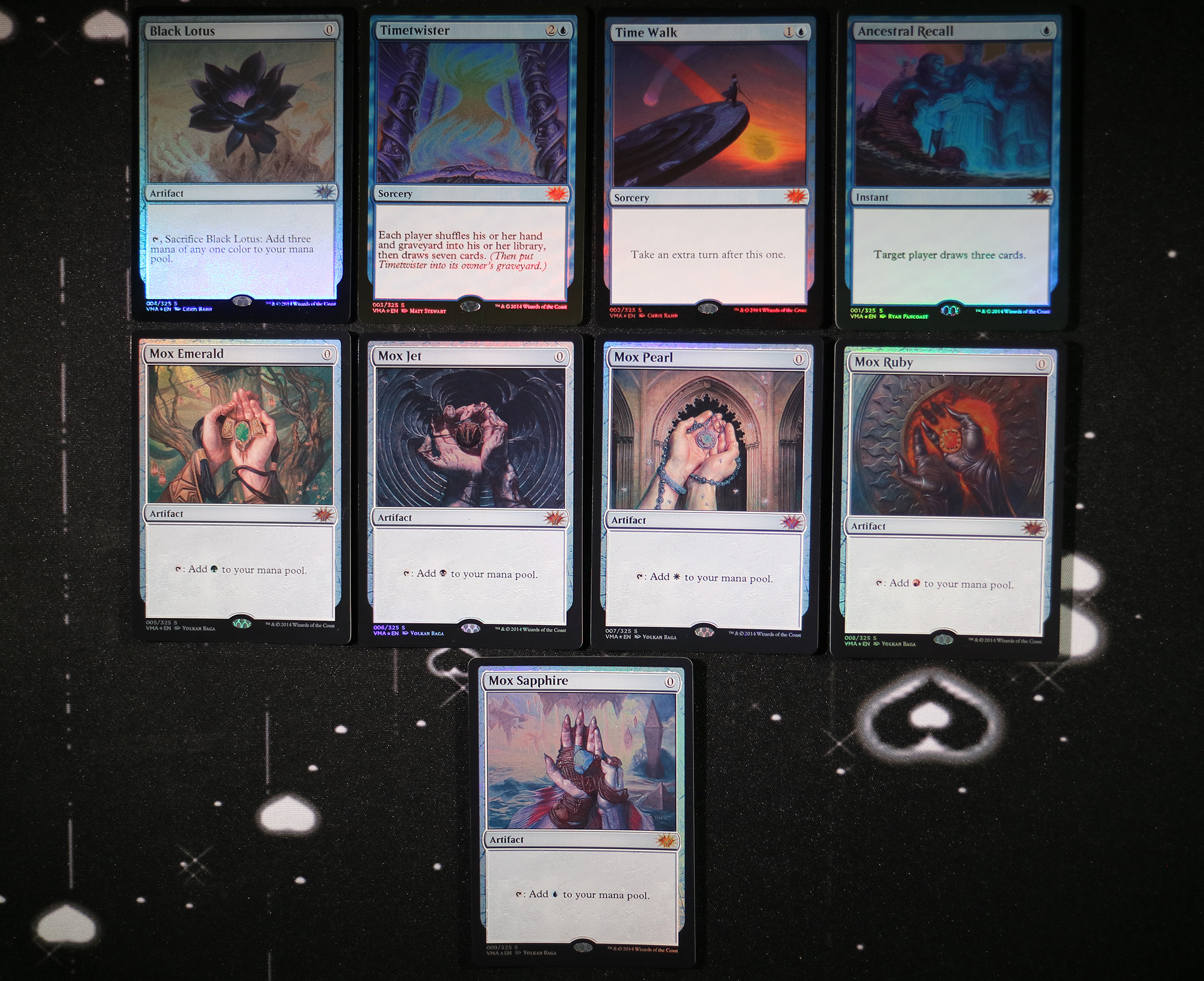 9 pieces per set VMA power9 foil bundle – Usea Magic Proxy