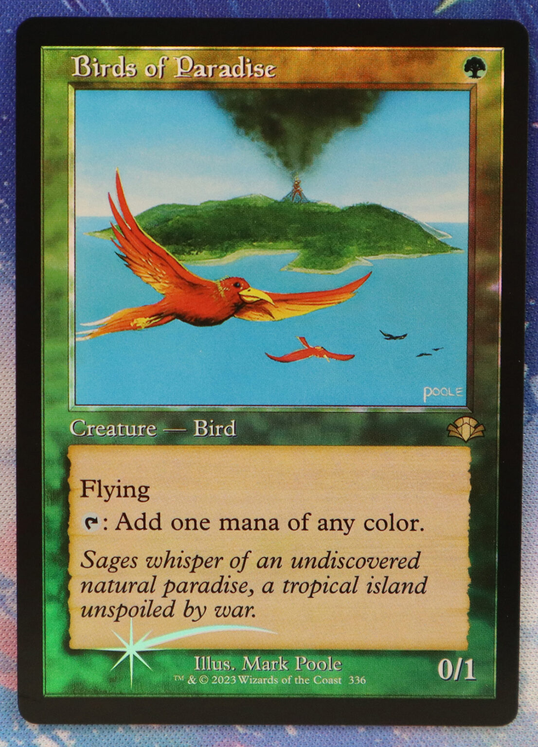 Birds of Paradise #336 DMR foil – Usea Magic Proxy
