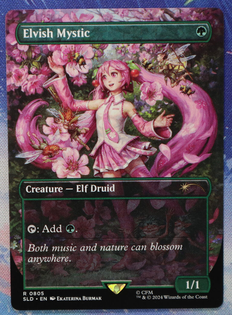 Elvish Mystic #805 SLD hologram – Usea Magic Proxy