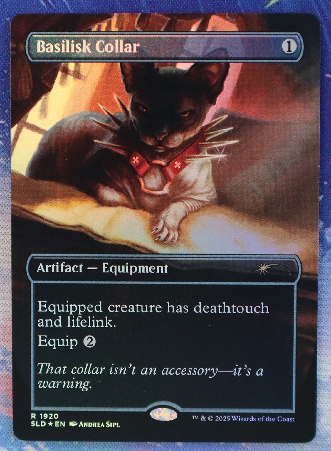 Basilisk Collar #1920 SLD foil – Usea Magic Proxy