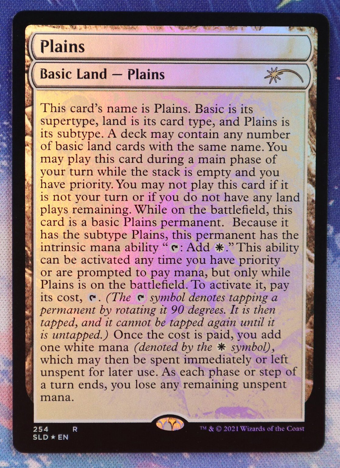 Plains #254 SLD foil – Usea Magic Proxy