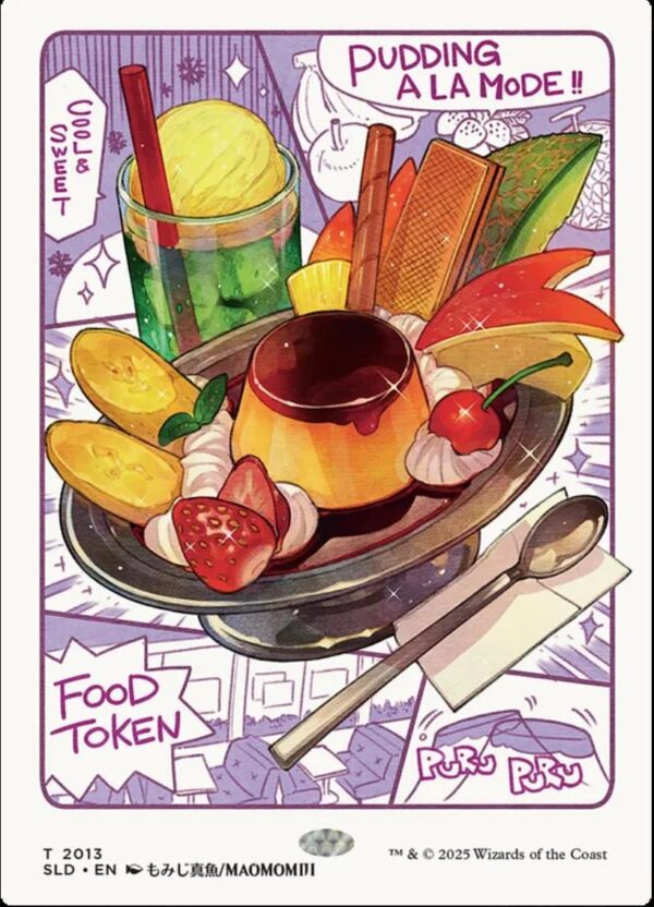 Food token #2013 SLD metal cards – Usea Magic Proxy