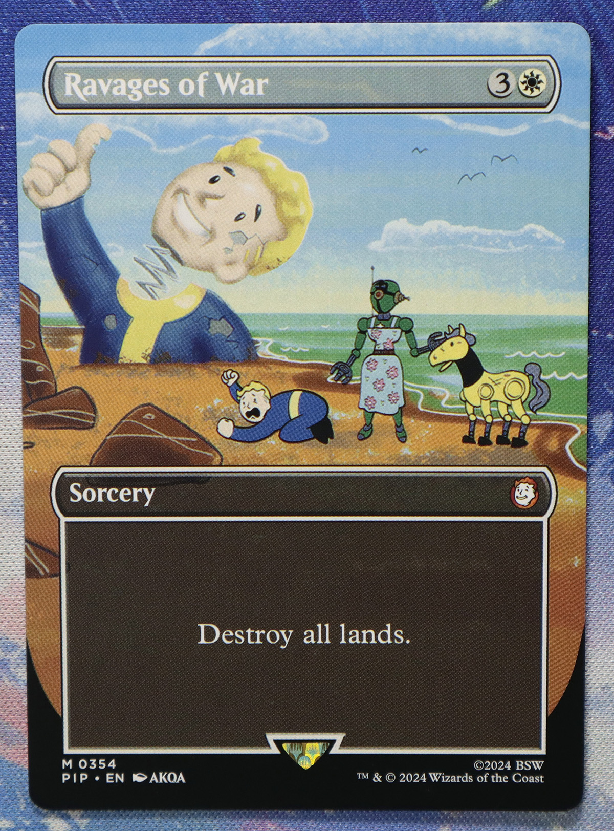 Ravages of War #354 Fallout (PIP) hologram – Usea Magic Proxy