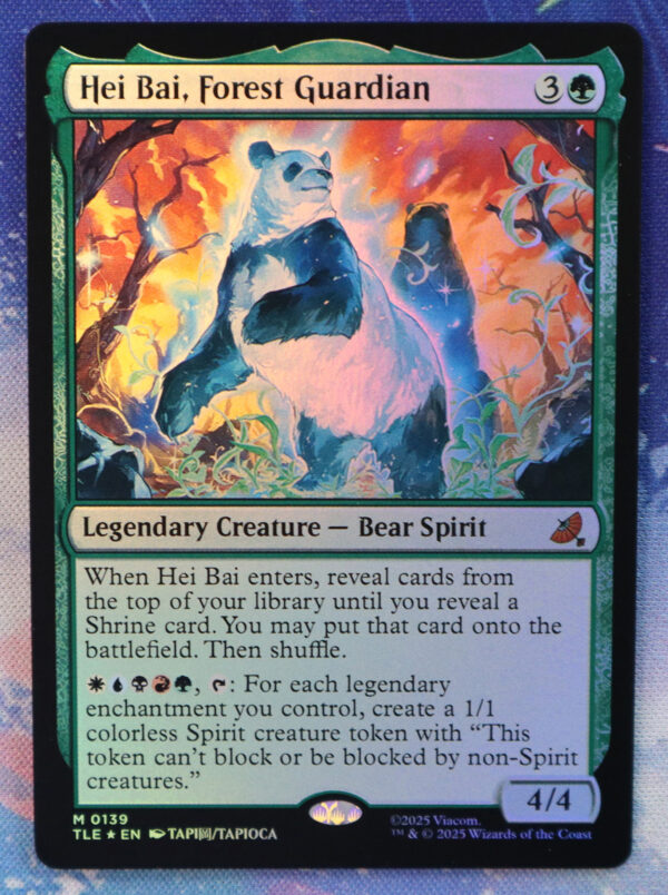 Hei Bai, Forest Guardian #139 TLE foil – Usea Magic Proxy